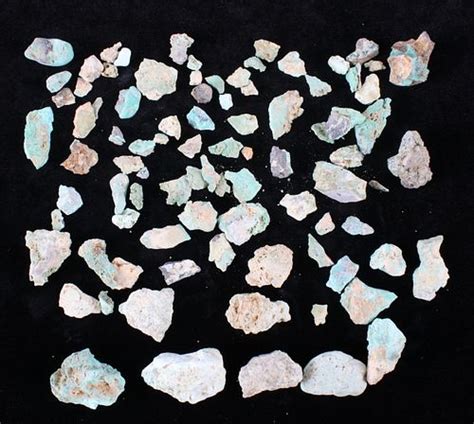 Collection Of Natural Native American Turquoise Sold At Auction On 23rd