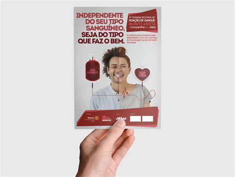 Campanha Doação de Sangue Behance