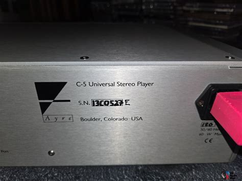 Ayre C 5xe Photo 5159116 Us Audio Mart