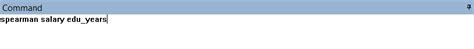 Spearmans Correlation In Stata Procedure Output And Interpretation