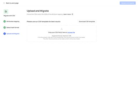 Bulk Migration Via Csv