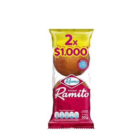 Ponque Ramito Pqte X 50 Gr