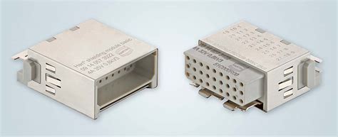Han Modular New Shielded Module For Power And Signals Electronica