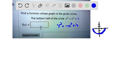 solved 3 [ 1 points] details find function whose graph is the given
