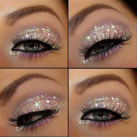 13 New Years Eve Makeup Ideas Glitter Makeup Tutorial Glitter Eye