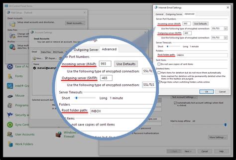 Server Settings In Outlook 2016 Global Support Portal