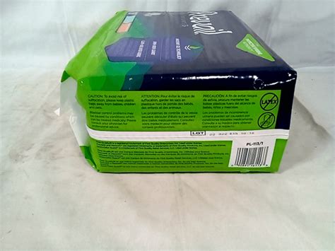 Lot Of 3 Prevail Incontinence Daily Pant Liners Unisex 16 Count
