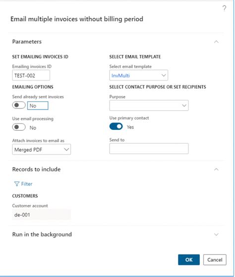 Sending Multiple Customer Invoices In A Single Email Without Billing Period In D FO