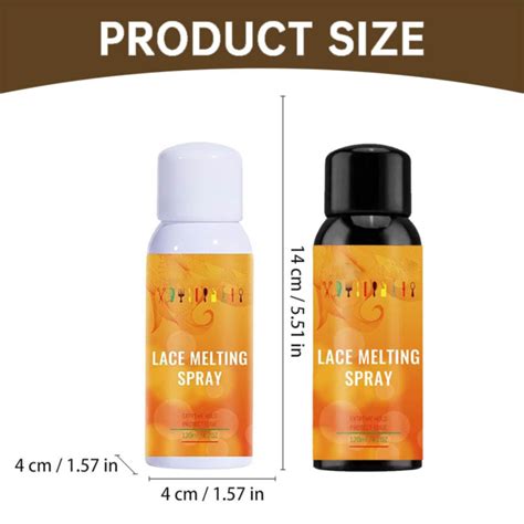 Lace Melting Spray And Holding Spray 120ml Lace Bond Adhesive Wig
