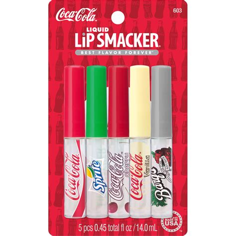 Lip Smacker Coca Cola Liquid Lip Gloss Party Pack
