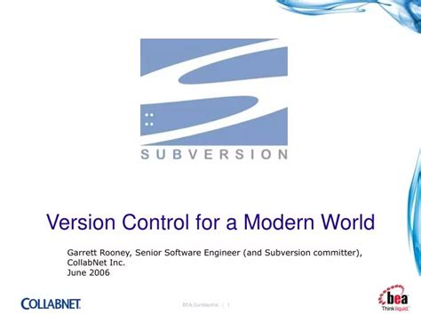 PPT Version Control For A Modern World PowerPoint Presentation Free Download ID 2767928