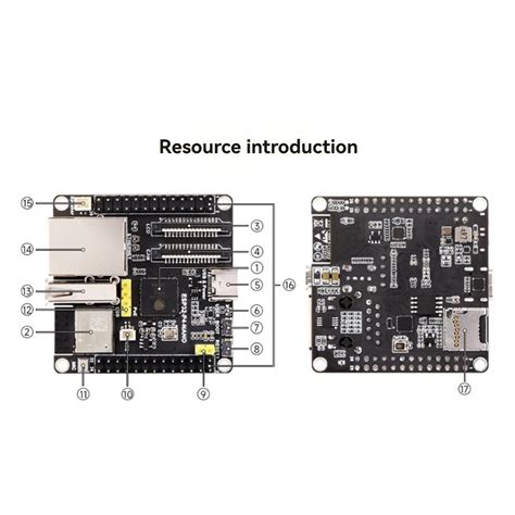 Плата разработки Esp32 P4 Nano с динамиком Двухъядерный Risc V Wifi6 Bluetooth 5 Ble Rj45 с