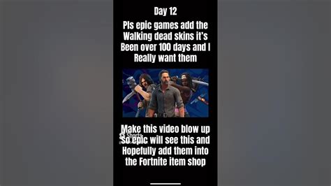 Day 12 Thewalkingdead Daryldixon Michonne Rickgrimes Fortnite