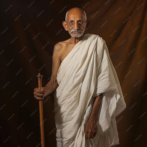 Premium Ai Image Gandhi Jayanti Commemoration Of Tribute To Mahatma
