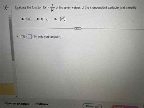 Solved Evaluate The Function At The Given Values Of The Chegg