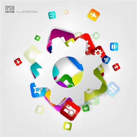 Premium Vector Settings Icon Application Button Social Media And