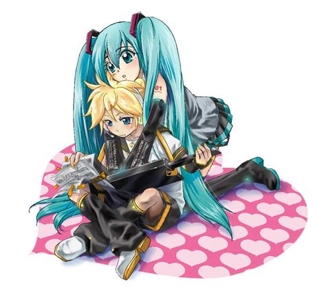 Len X Miku By Su Ga Me On Deviantart