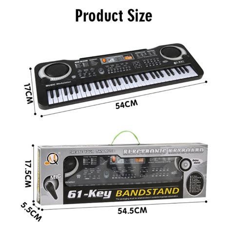 61 Key Music Electronic Keyboard Digital Piano Org Grandado