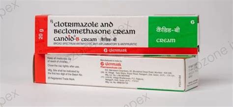 Glenmark Candid B Clotrimazole Beclomethasone Cream 30 GM At Best