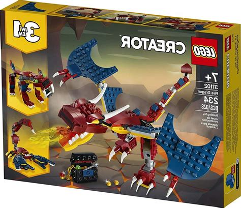 LEGO® Creator Fire Dragon Building Play Set 31102