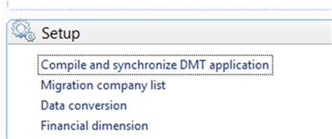 Dmt Use The Data Migration Tool To Migrate From Dynamics Ax 2009 To