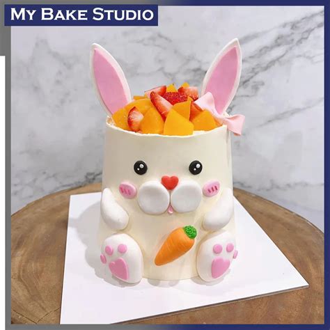 Custom Bunny Cake At Alyssa Massy Greene Blog