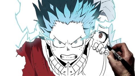 How To Draw Deku From My Hero Academia