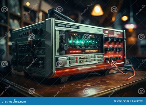 Retro Analog Device For Industry And Scientific Research And
