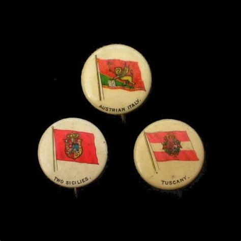 Old Usa Pinback Button Badges Chewing Gum Inserts Rare Flags 014