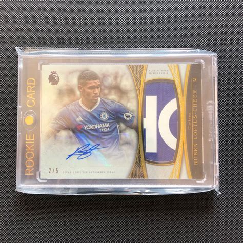 【黑汤圆】2016 Topps Premier Gold 英超 切尔西 5编 超低编 Sp 大窗pa Rc新秀 Rpa 球衣签字 洛夫图斯奇
