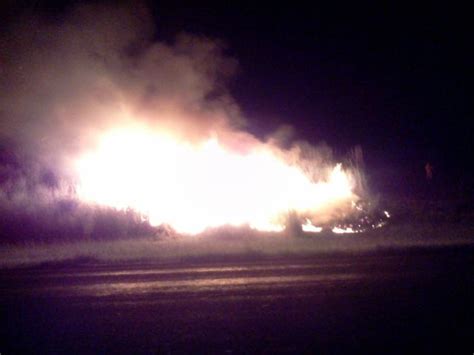 Dps On The Scene Of Fiery Crash In Hardin County