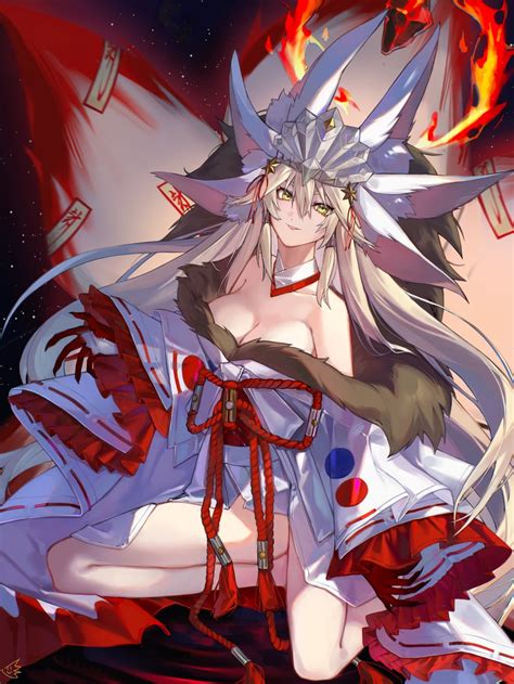 Tamamo Koyanskaya And Koyanskaya Fate And 1 More Drawn By Jiajiayu