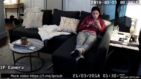 Ip Cam Spy Cam Canadian College Girl Masturbates On The Couch Eporner
