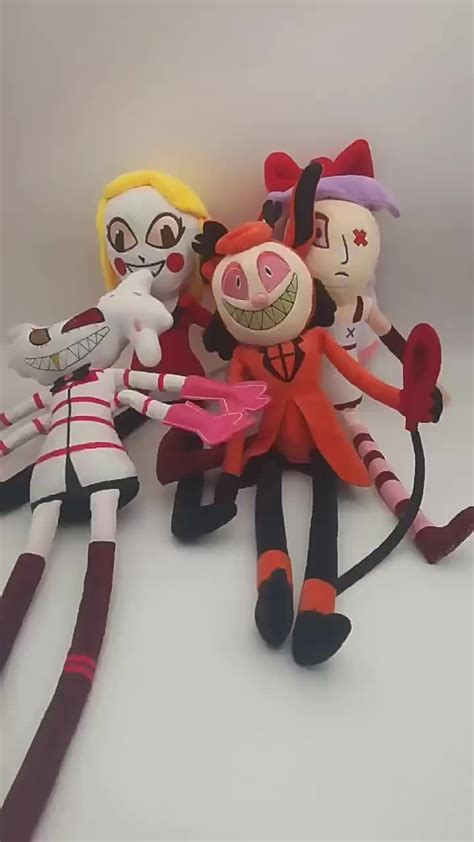 Funny Design Hazbined Hotels Alastor Anime Stuffed Hell Inn Doll