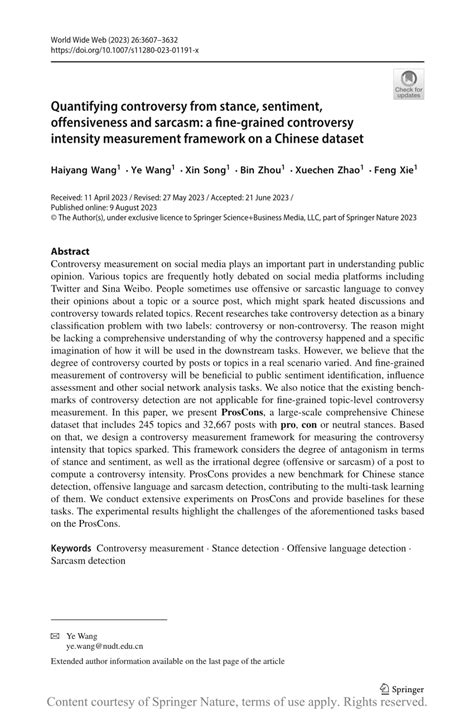 Quantifying Controversy From Stance Sentiment Offensiveness And Sarcasm A Fine Grained
