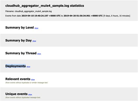 Support Log File Analyzer Tool Mulesoft Help Center