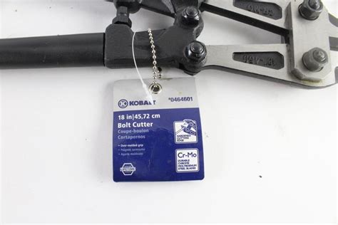 Kobalt Bolt Cutters Property Room
