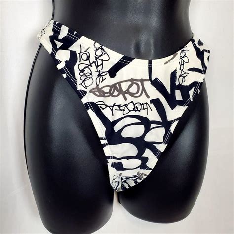 Victorias Secret Graffiti Bikini Iconic Rare Depop
