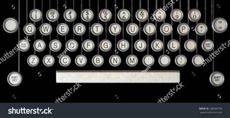 Typewriter Keys Banner