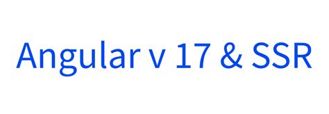 Angular V17 And Ssr Is It Really Necessary By Martin Fabián Feb