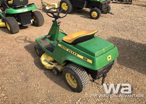 John Deere 68 Riding Lawn Mower Weaver Bros Auctions Ltd