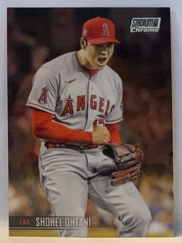 Shohei Ohtani 2021 Topps Stadium Club Chrome Ebay