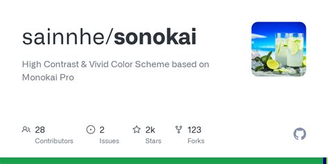 Github Sainnhe Sonokai High Contrast And Vivid Color Scheme Based On