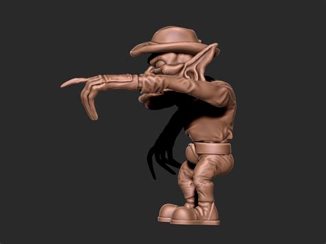 Free Stl File Vogland Orc Freddy Krueger Fan Miniature ⚔・3d Printing