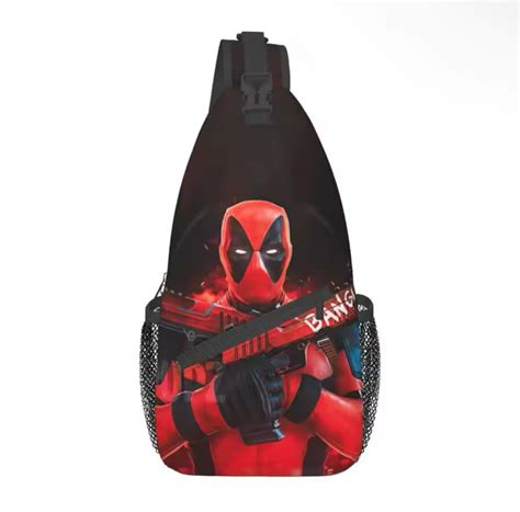 Deadpool Sling Backpack Design 3 Krazy Ts