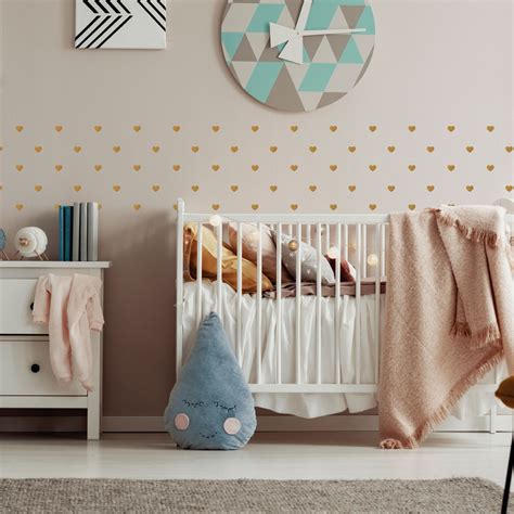 100 Stickers Cœurs Dorés Stickers Stickers Filles Coeurs Ambiance