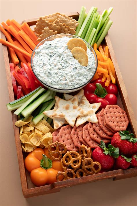 Cold Spinach Dip Peas And Crayons