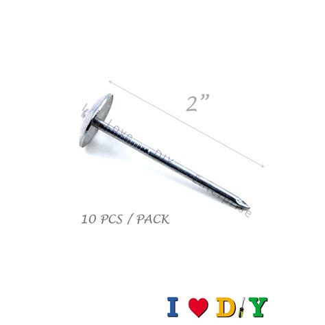10pcs Roofing Nails Galvanized Roof Nail Paku Bumbung Paku