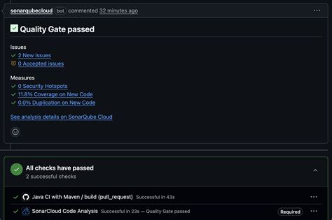 Default Sonar Way Quality Gate Is Not Failing Even If New Code Coverage Is 11 Sonarqube Cloud
