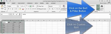 How To Sort In Excel YouTube